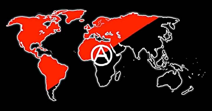 La topografía política del anarquismo - Acracia